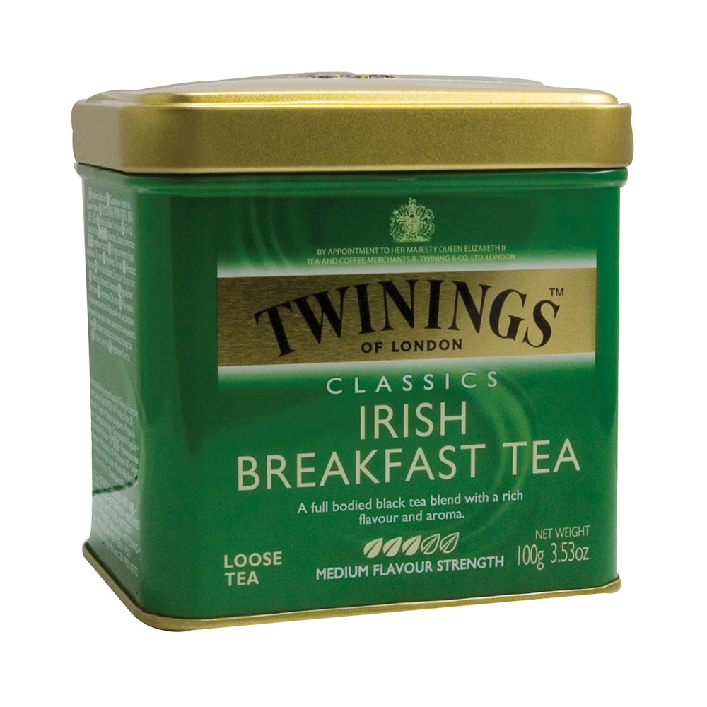 Twinings Irish Breakfast Tea 3.53 Oz Tin | Nassau Candy