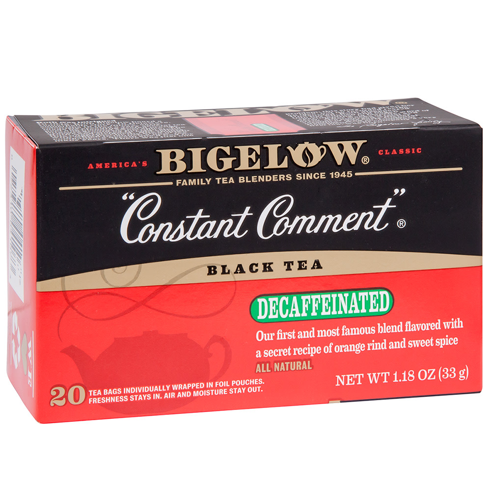 Bigelow Decaf Constant Comment Tea 20 Ct Box | Nassau Candy