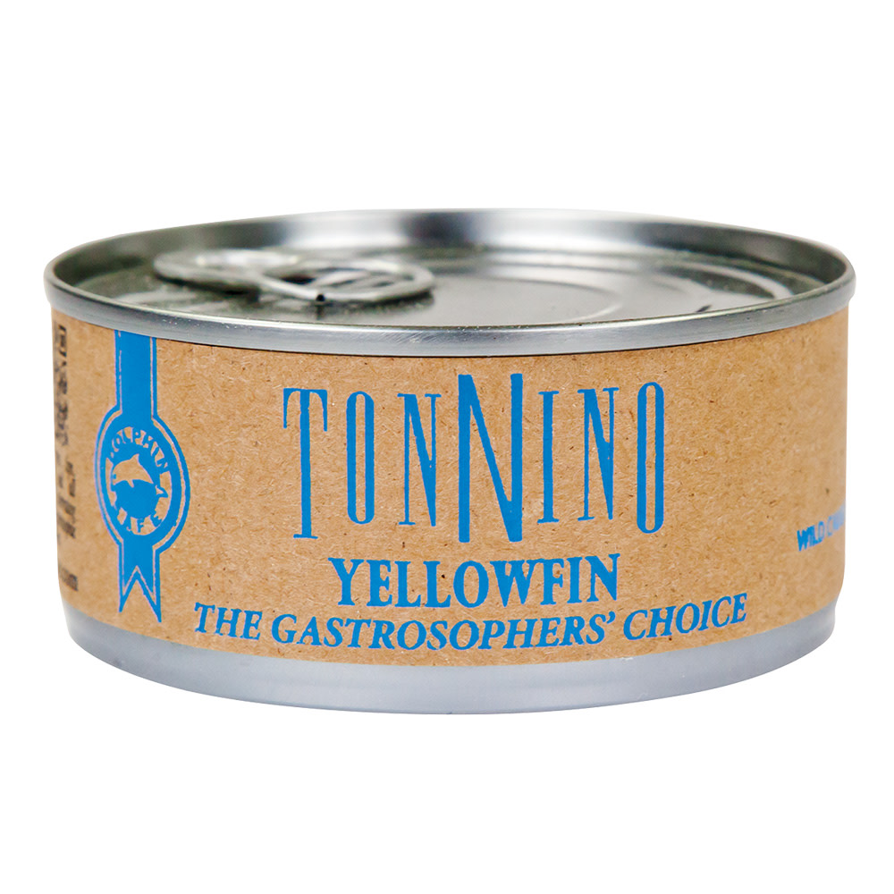 Tonnino Yellowfin Tuna Fillets In Water 4.9 Oz Can | Nassau Candy