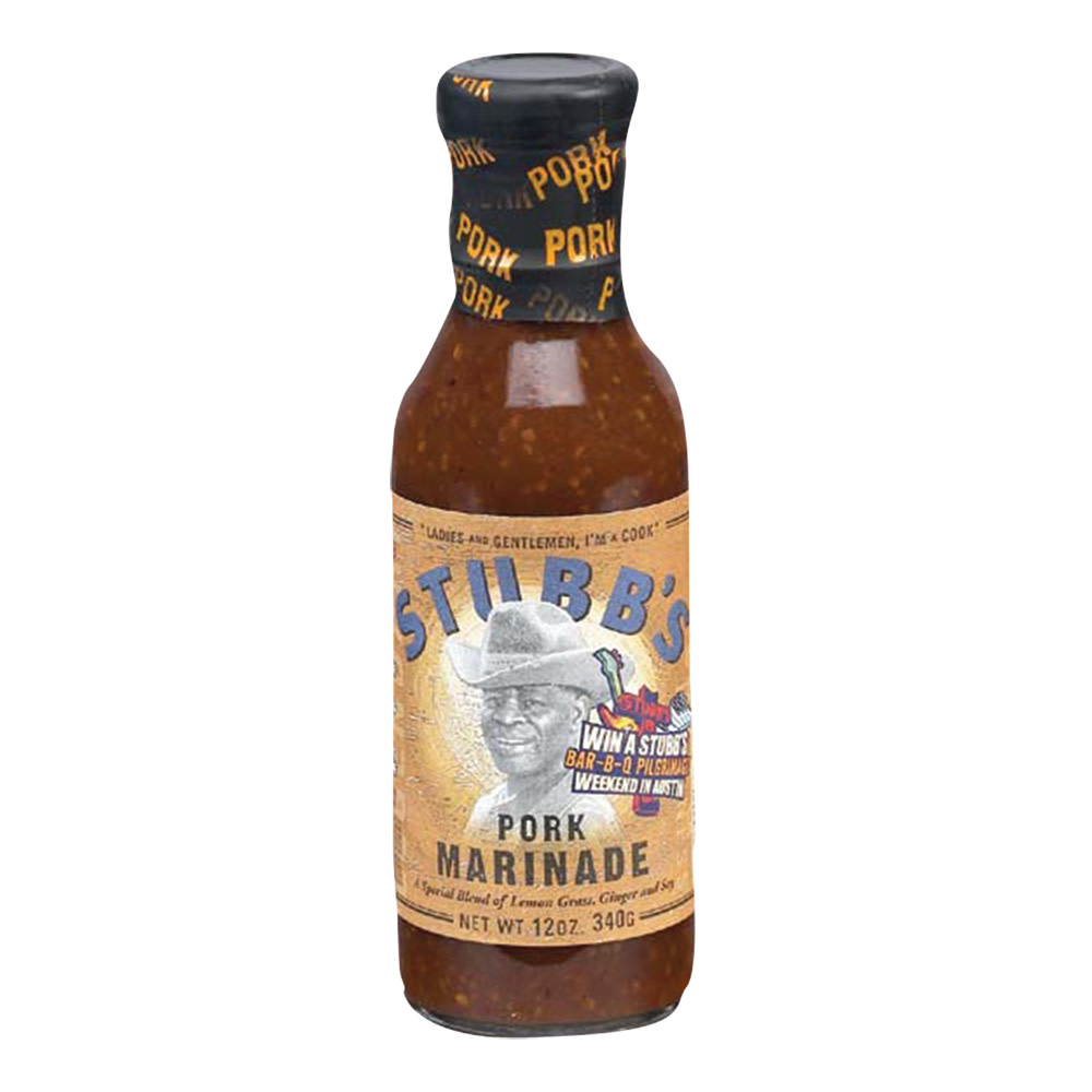 Stubb's Pork Marinade 12 Oz Bottle | Nassau Candy