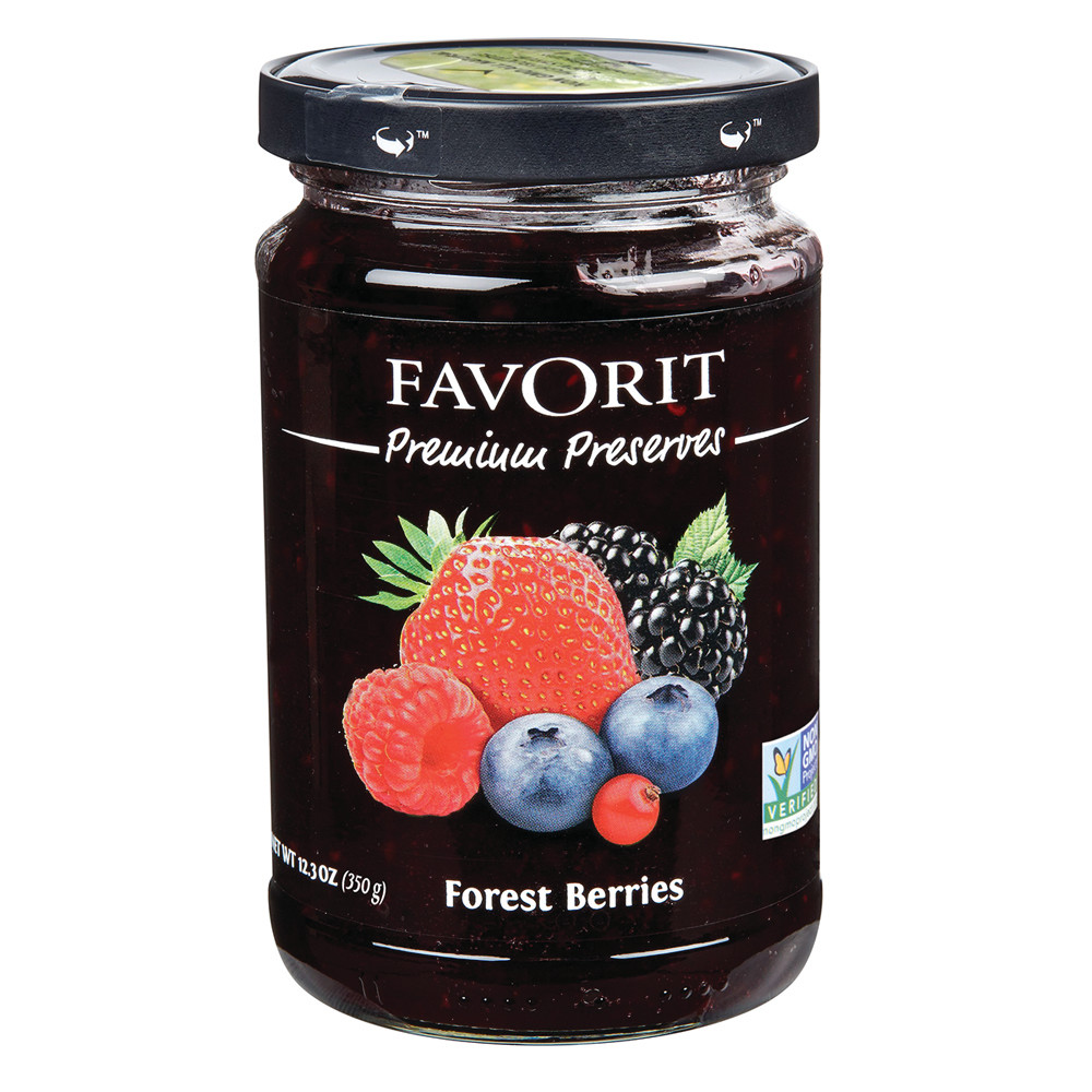 Favorite Forest Berries Preserves 12.3 oz Jar | Nassau Candy
