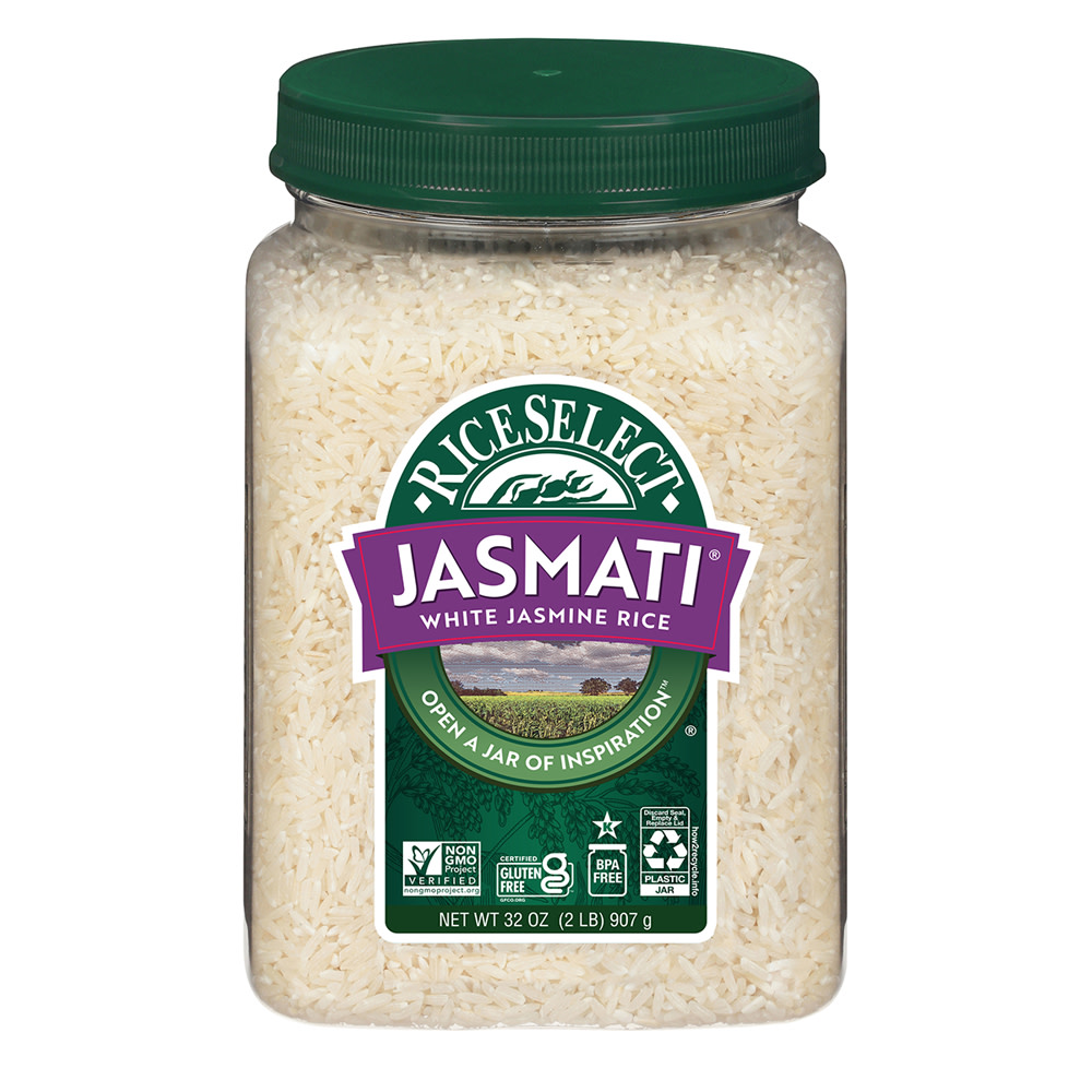 Texmati Jasmati Rice 32 Oz Jar | Nassau Candy