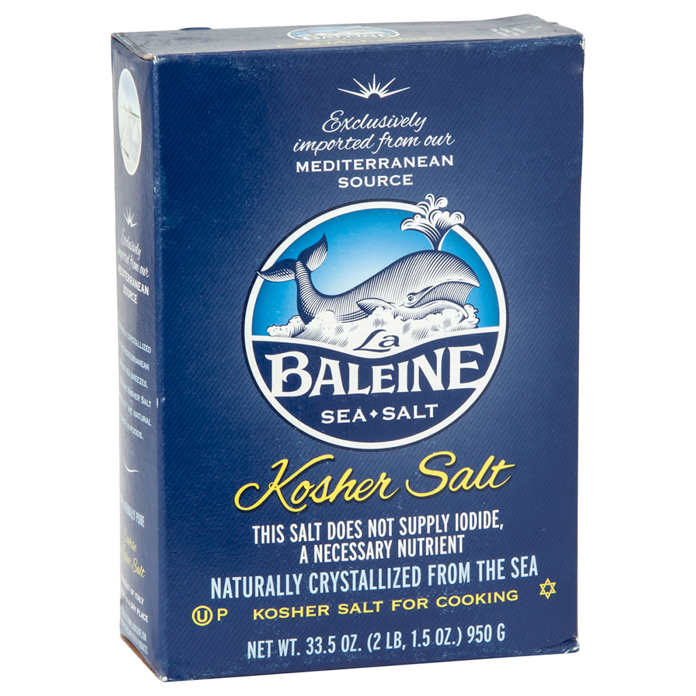 LA BALEINE KOSHER SALT 33.5 OZ BOX
