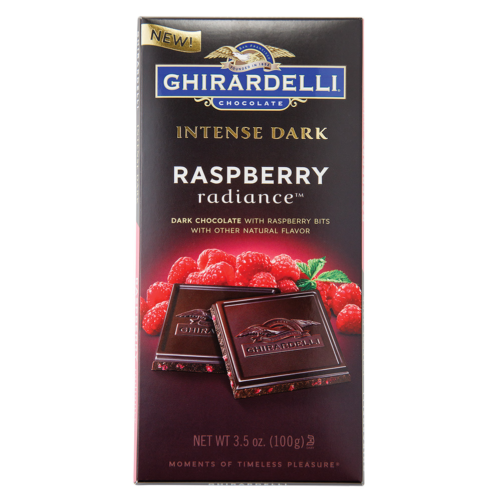 Ghirardelli Intense Chocolate Raspberry Radiance | Nassau Candy