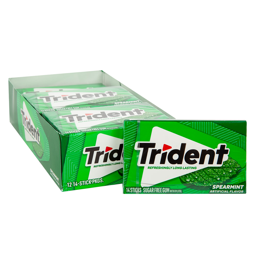 Trident Spearmint Gum | Nassau Candy