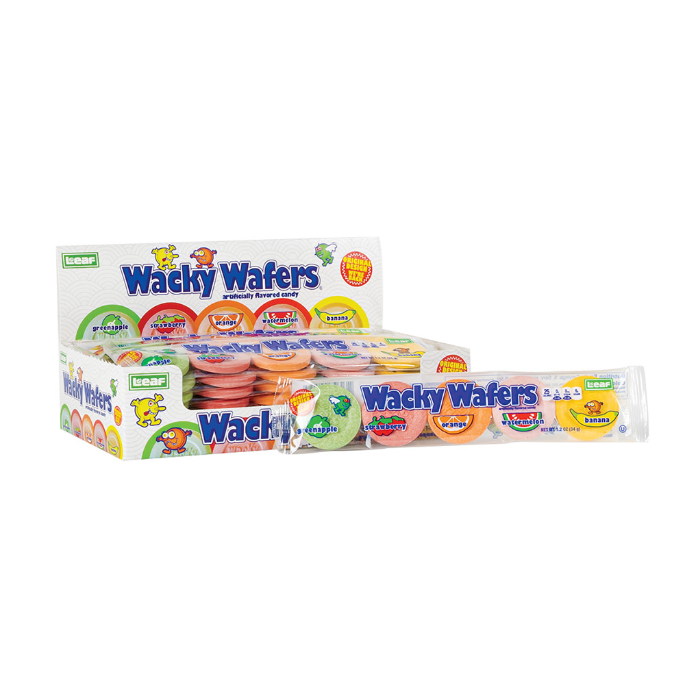 Wacky Wafers 1.2 oz | Nassau Candy