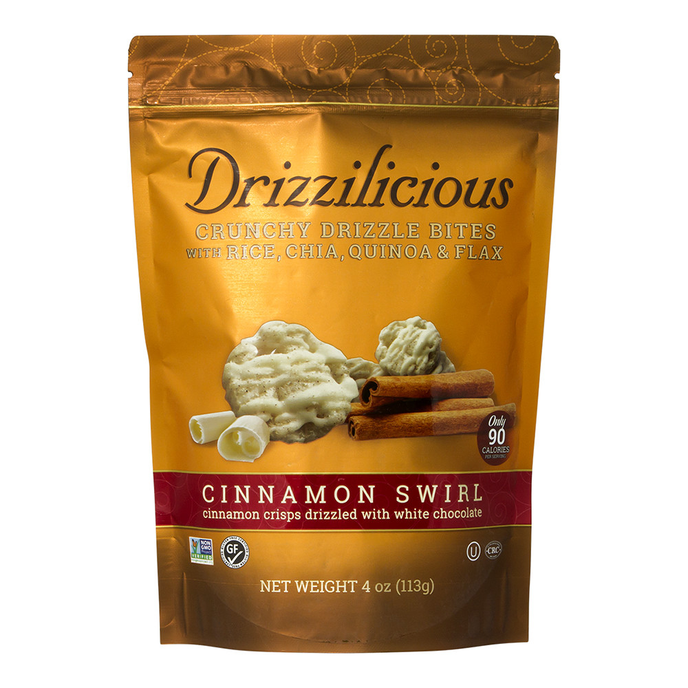 Drizzilicious Cinnamon Swirl Drizzle Bites Pouch | Nassau Candy