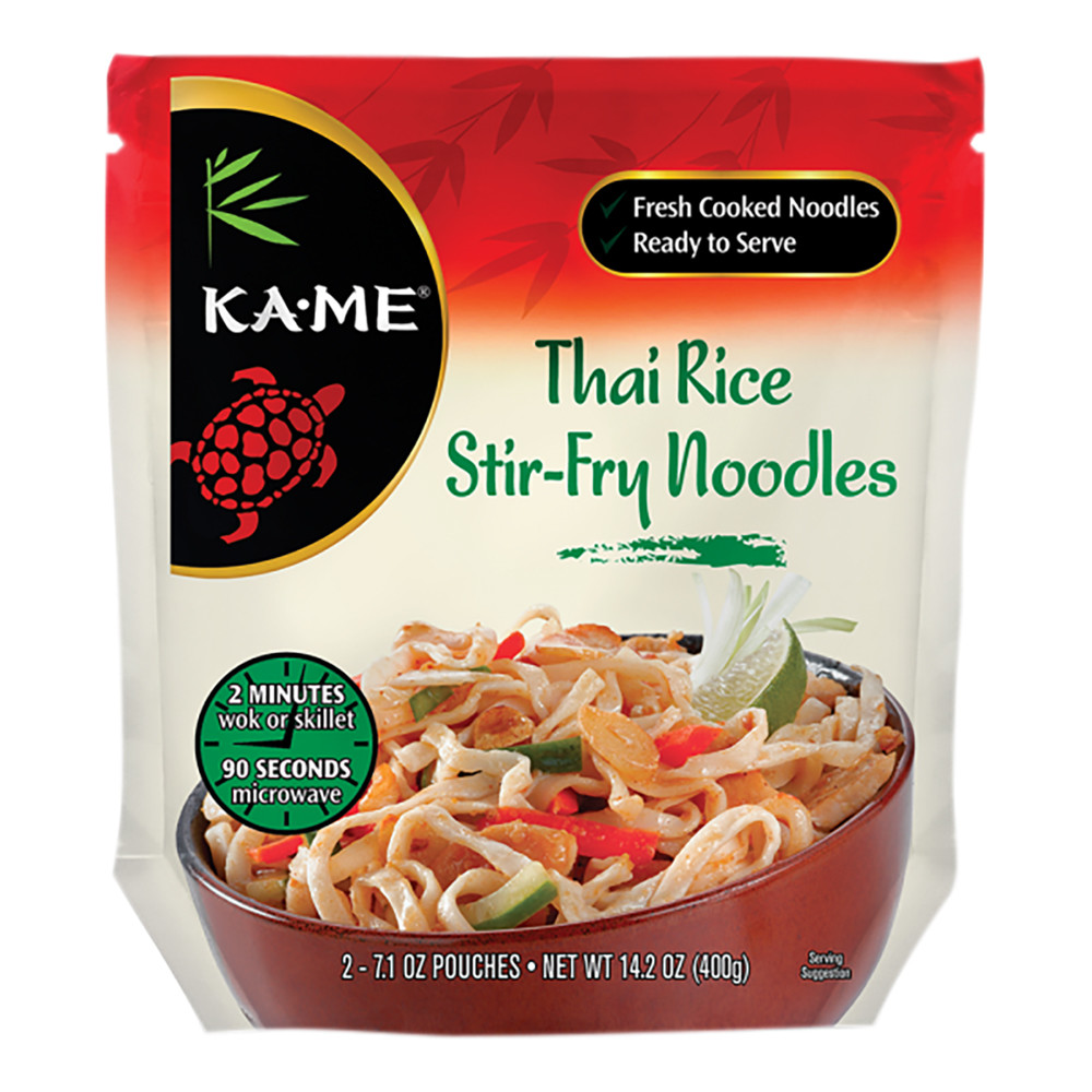 Kame Thai Rice Stir Fry Noodles 14.2 Oz Pouch | Nassau Candy