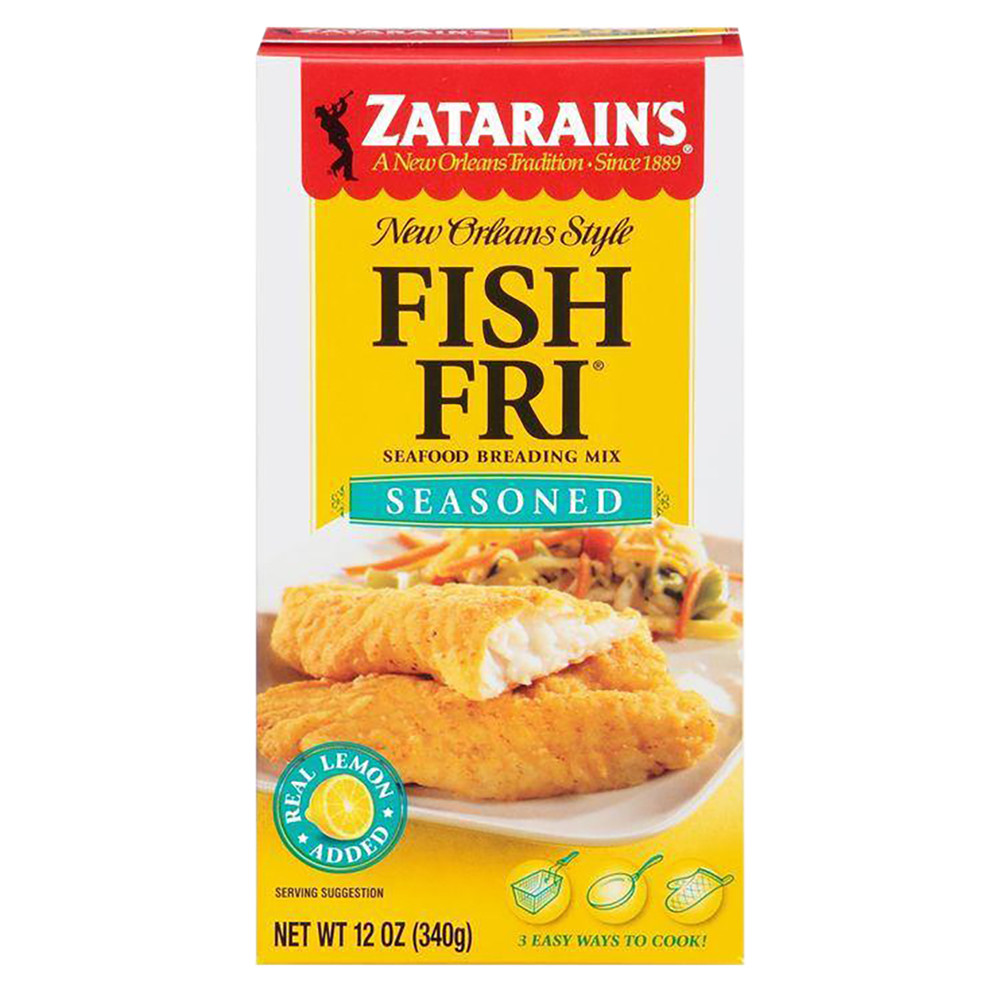 Zatarains Seasoned Fish Fri 12 Oz Box | Nassau Candy
