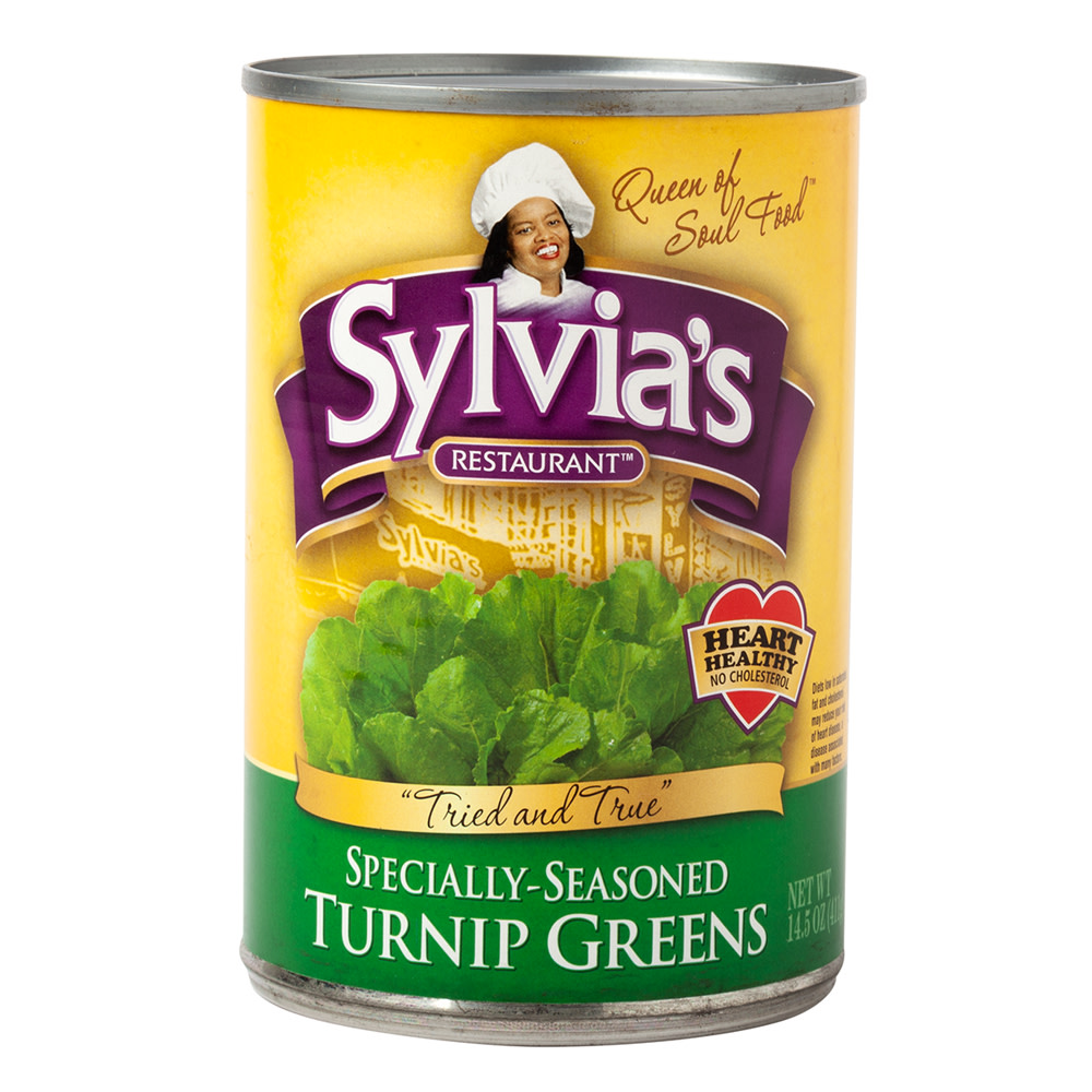 Sylvia's Fancy Turnip Greens 14.5 oz Can | Nassau Candy