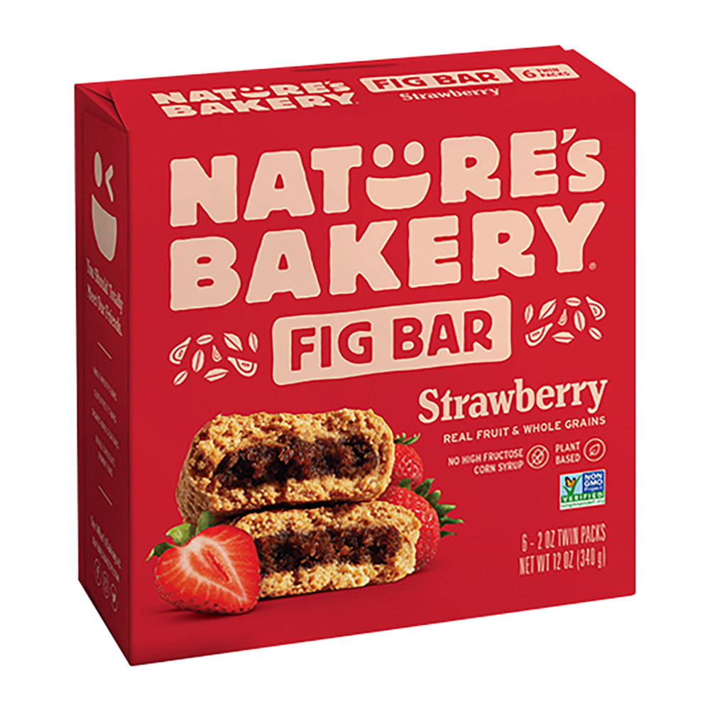 Nature's Bakery Strawberry Fig Bar 12 oz Box | Nassau Candy
