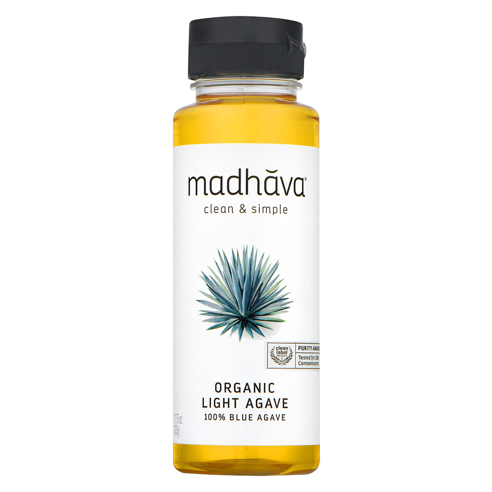 Madhava Organic Light Agave Nectar 11.75 Oz Bottle | Nassau Candy