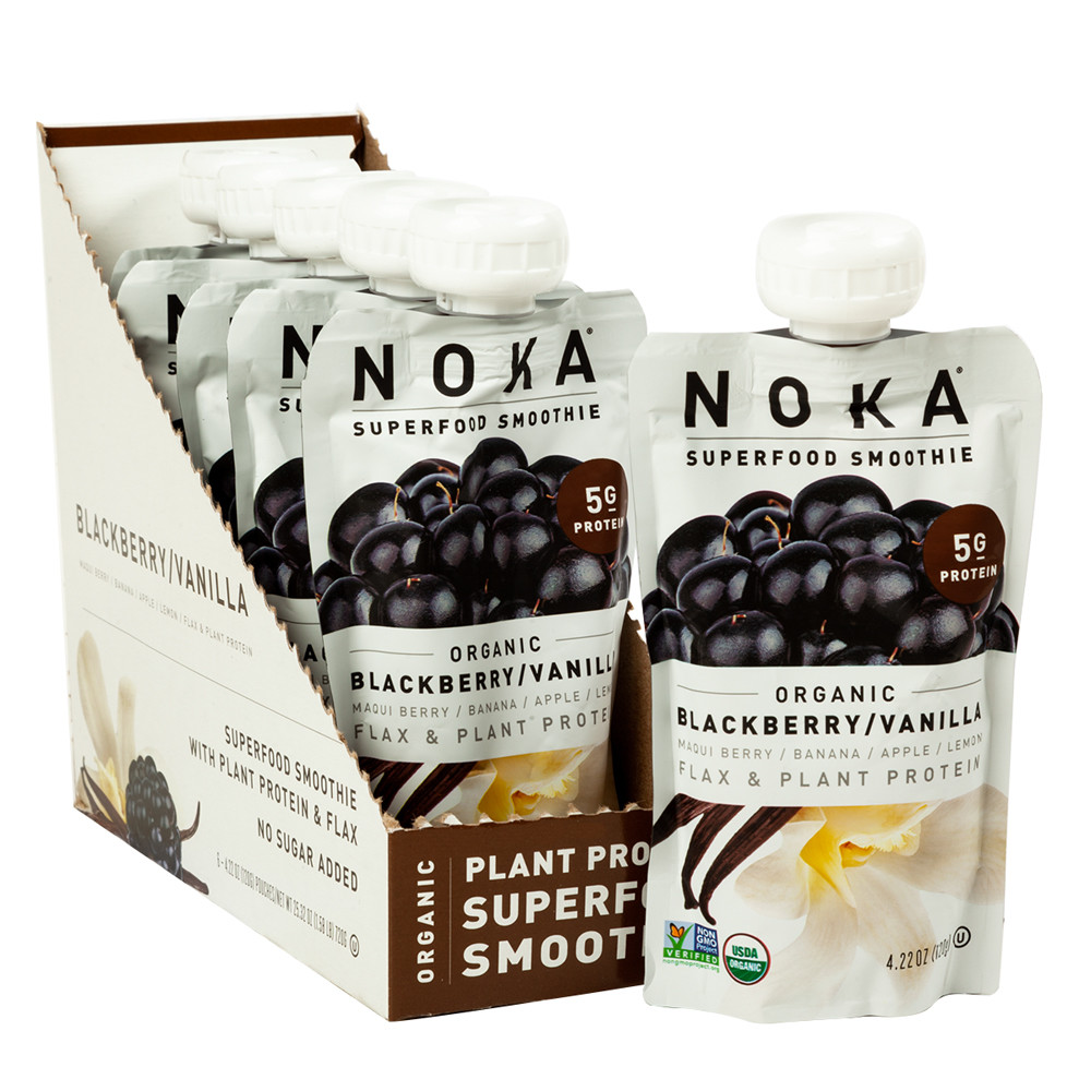 Noka Superfood Organic Blackberry Vanilla Smoothie | Nassau Candy