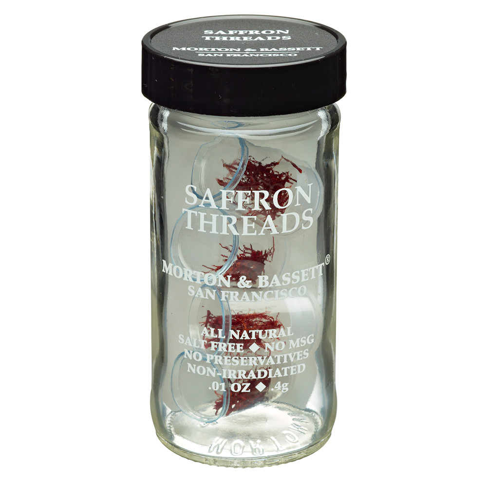 Morton & Bassett Saffron Threads 0.01 Oz | Nassau Candy