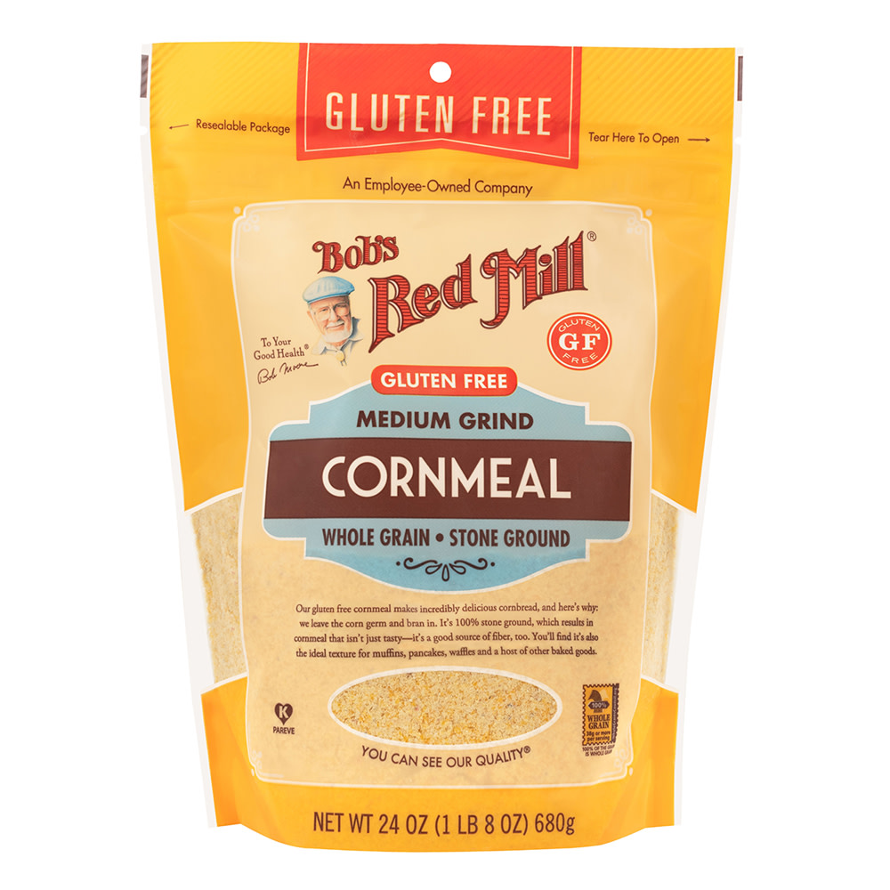 Bob's Red Mill Gluten Free Cornmeal 24 oz Pouch | Nassau Candy