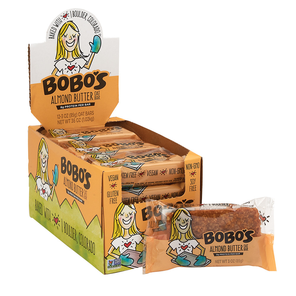 Bobo's Almond Butter Oat 3 Oz Bar | Nassau Candy