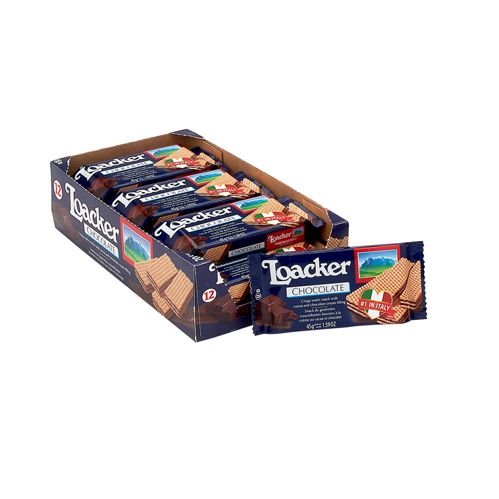 Loacker Chocolate Classic Wafers 1.59 oz | Nassau Candy