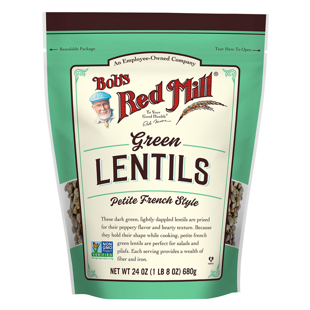 Bob's Red Green Lentils 24 Oz Pouch | Nassau Candy