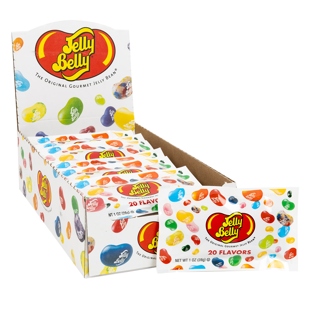 Jelly Belly 20 Flavors Mix 1 oz Bag | Nassau Candy