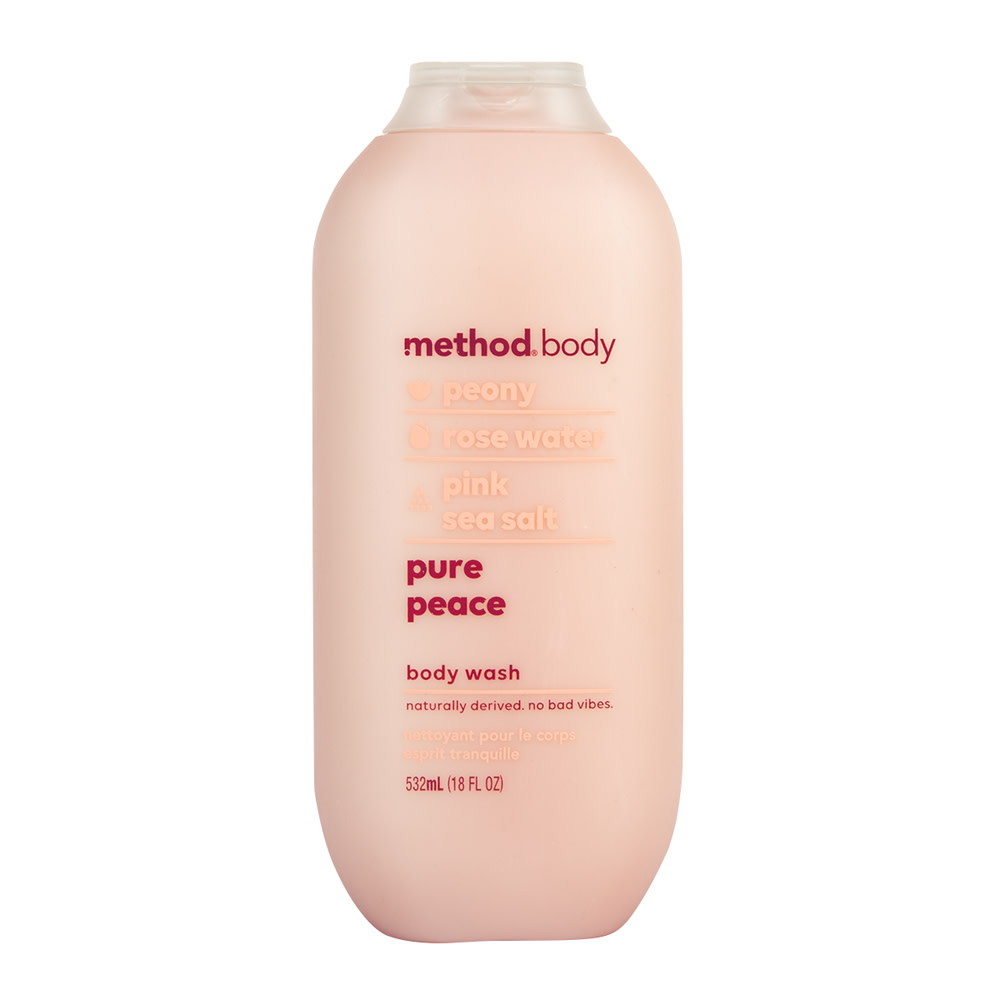 Method Pure Peace Body Wash 18 Oz Bottle | Nassau Candy
