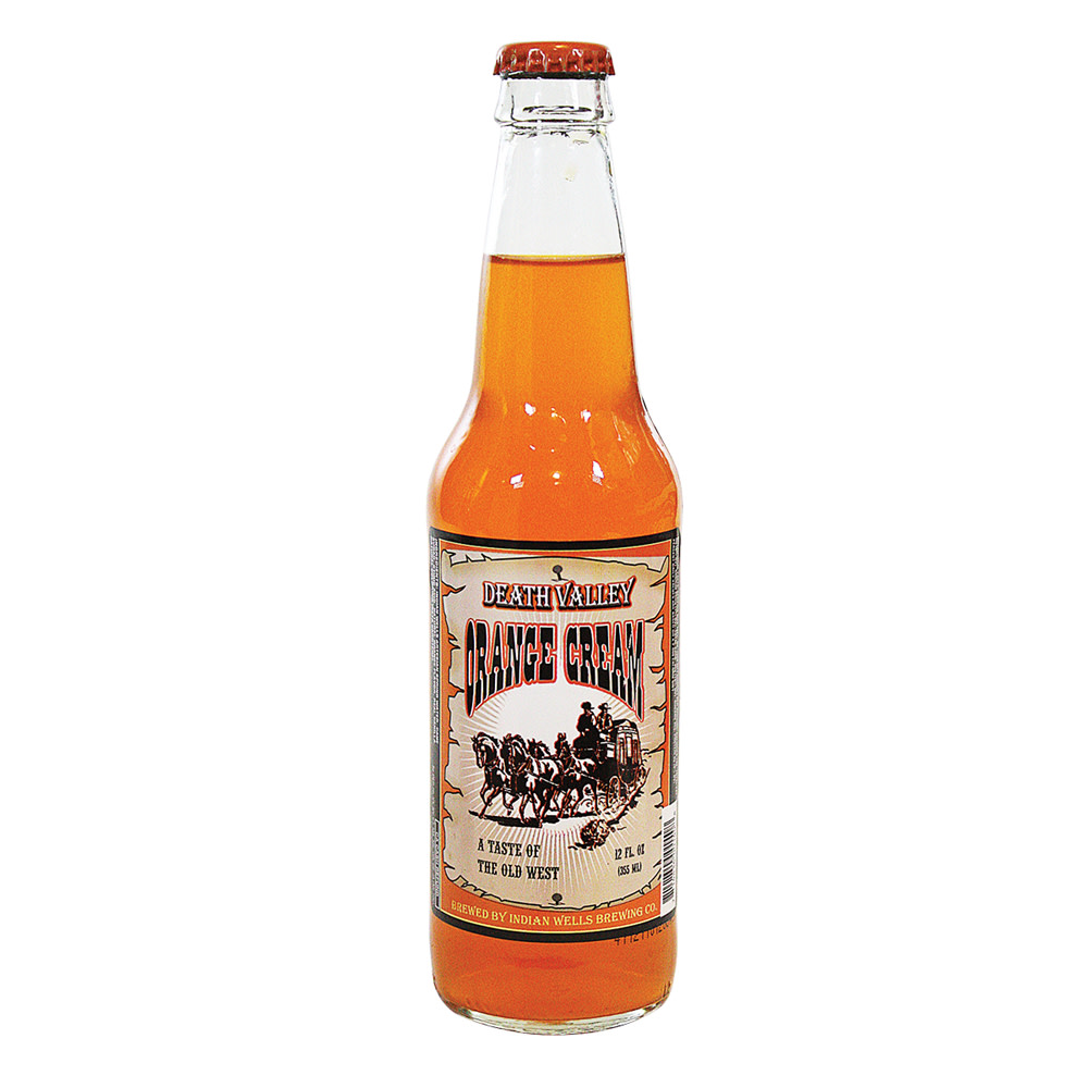 Death Valley Orange Cream Soda 4 Pack 12 Oz Bottle | Nassau Candy