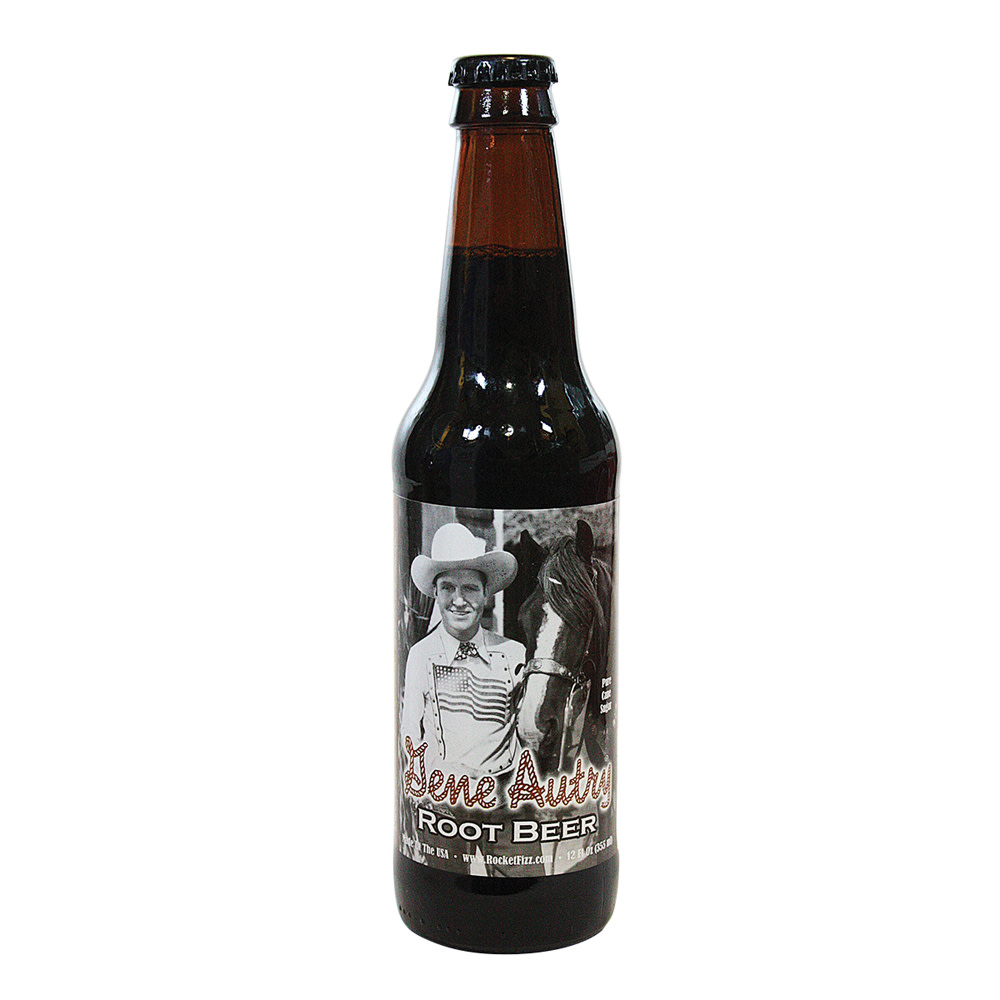 Gene Autry Root Beer 12 Oz Bottle | Nassau Candy