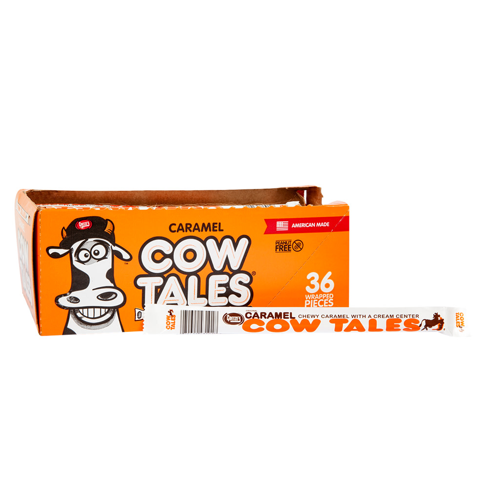 Cow Tales Logo Goetze's Candy Cow Tales Original Vanilla Candies, 1 Oz
