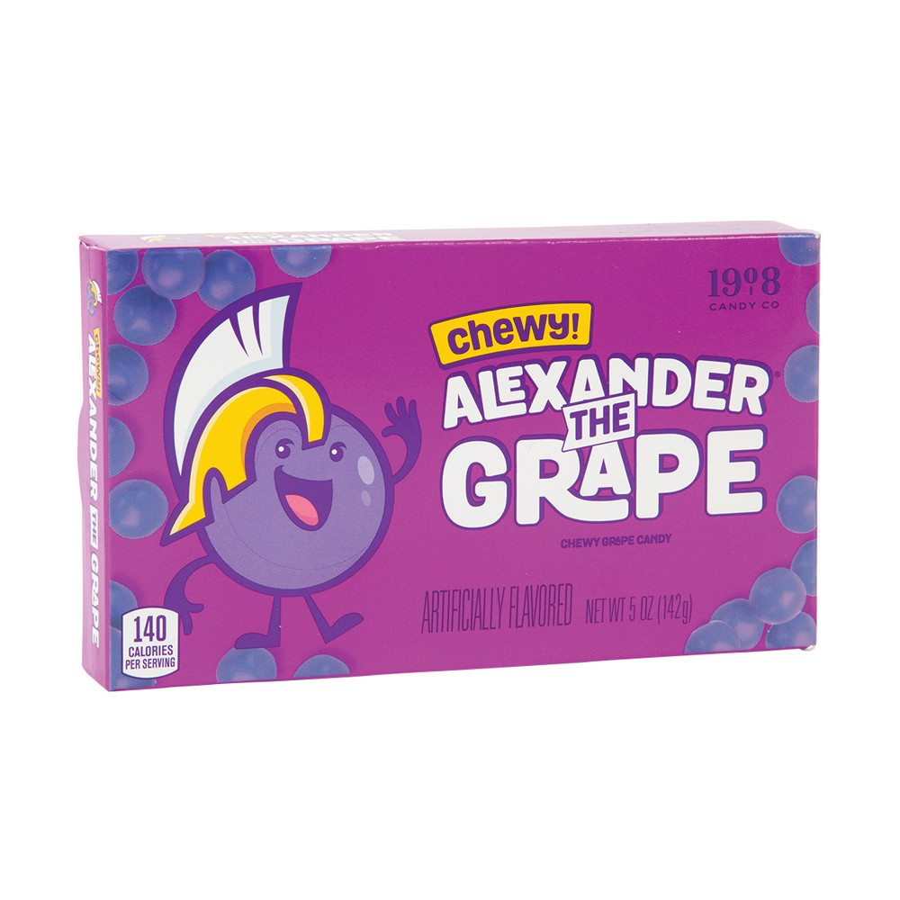Alexander The Grape Chewy 5 oz Theater Box | Nassau Candy