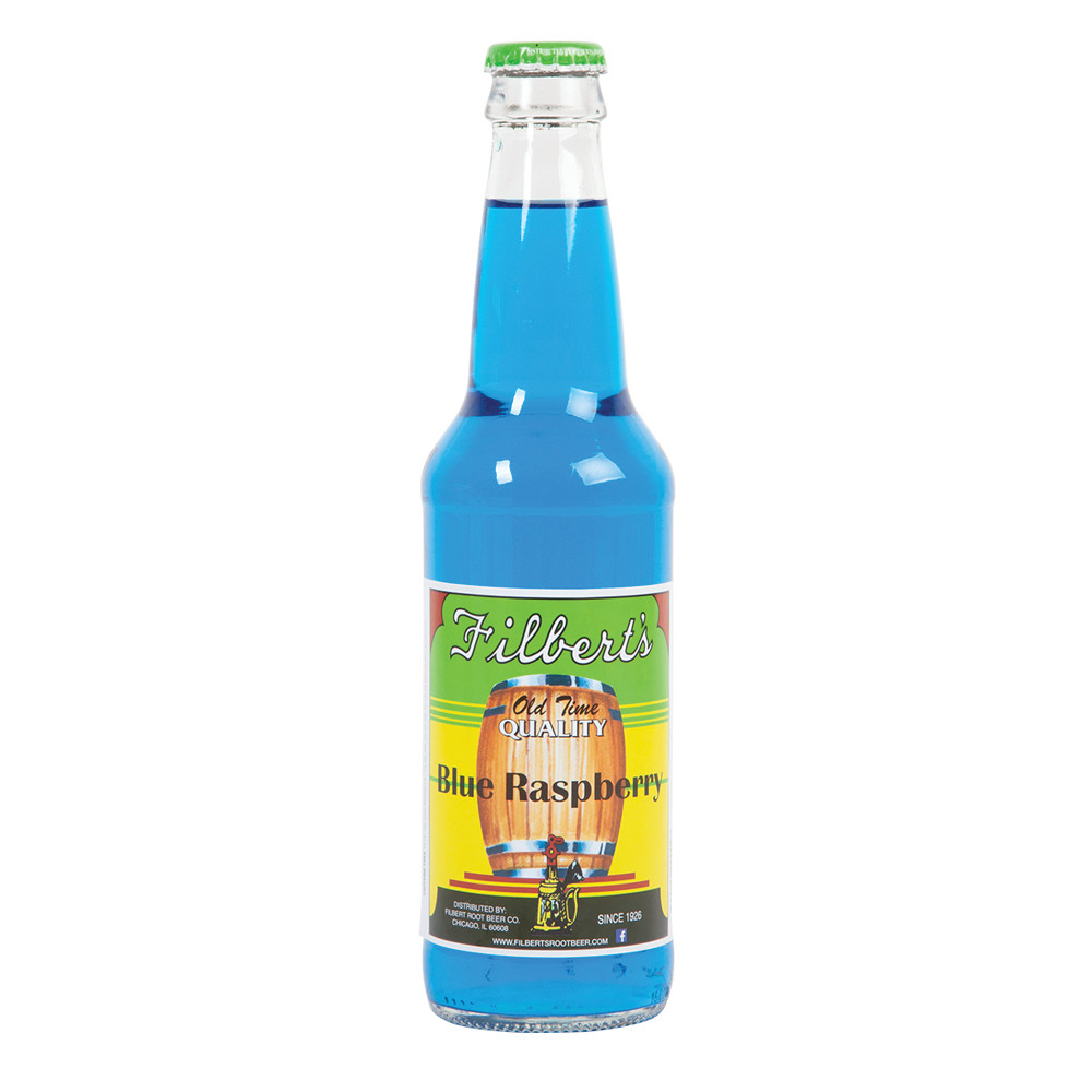 Filbert's Blue Raspberry 12 oz Bottle | Nassau Candy