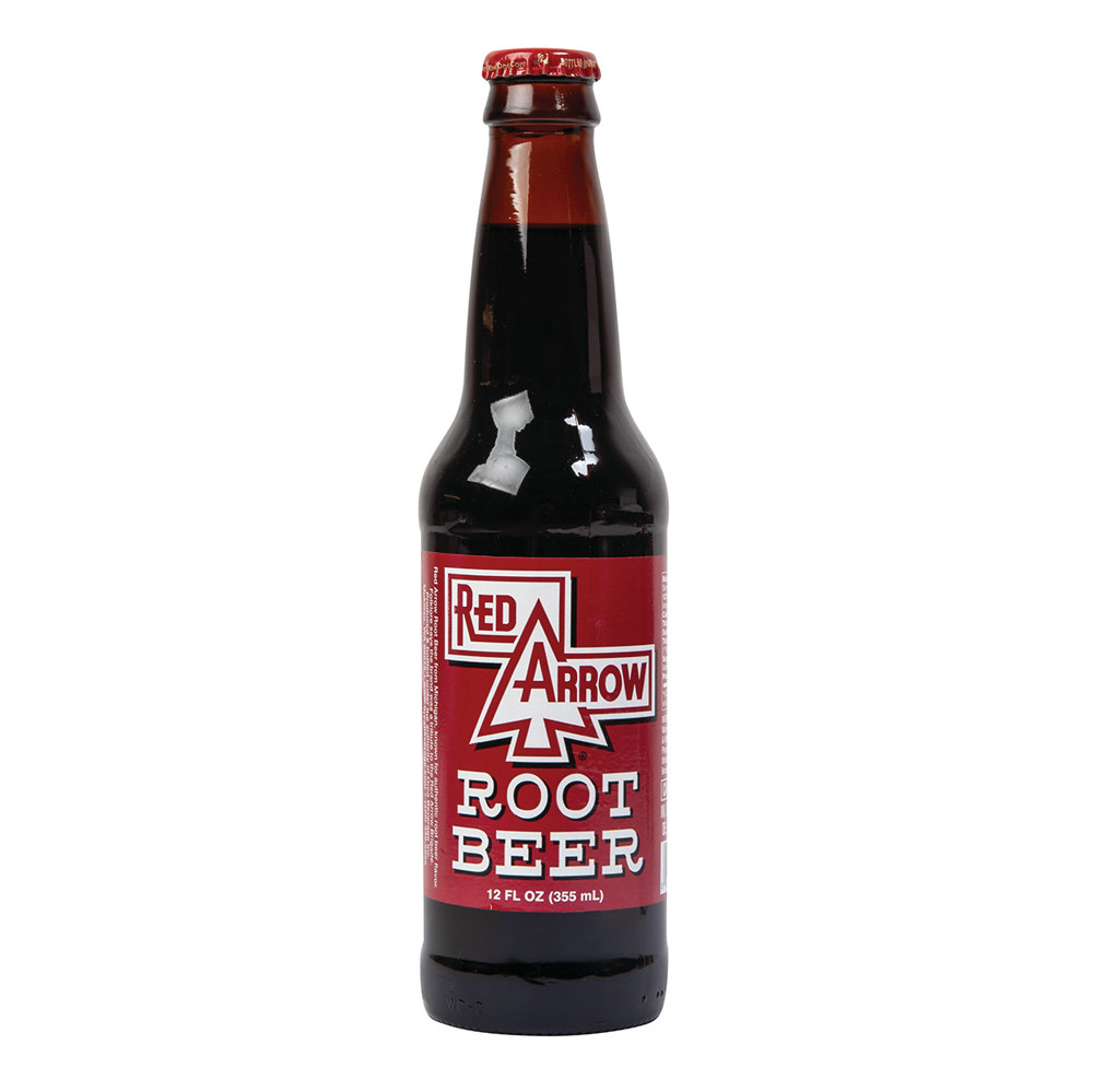 Red Arrow Root Beer 12 Oz Bottle | Nassau Candy