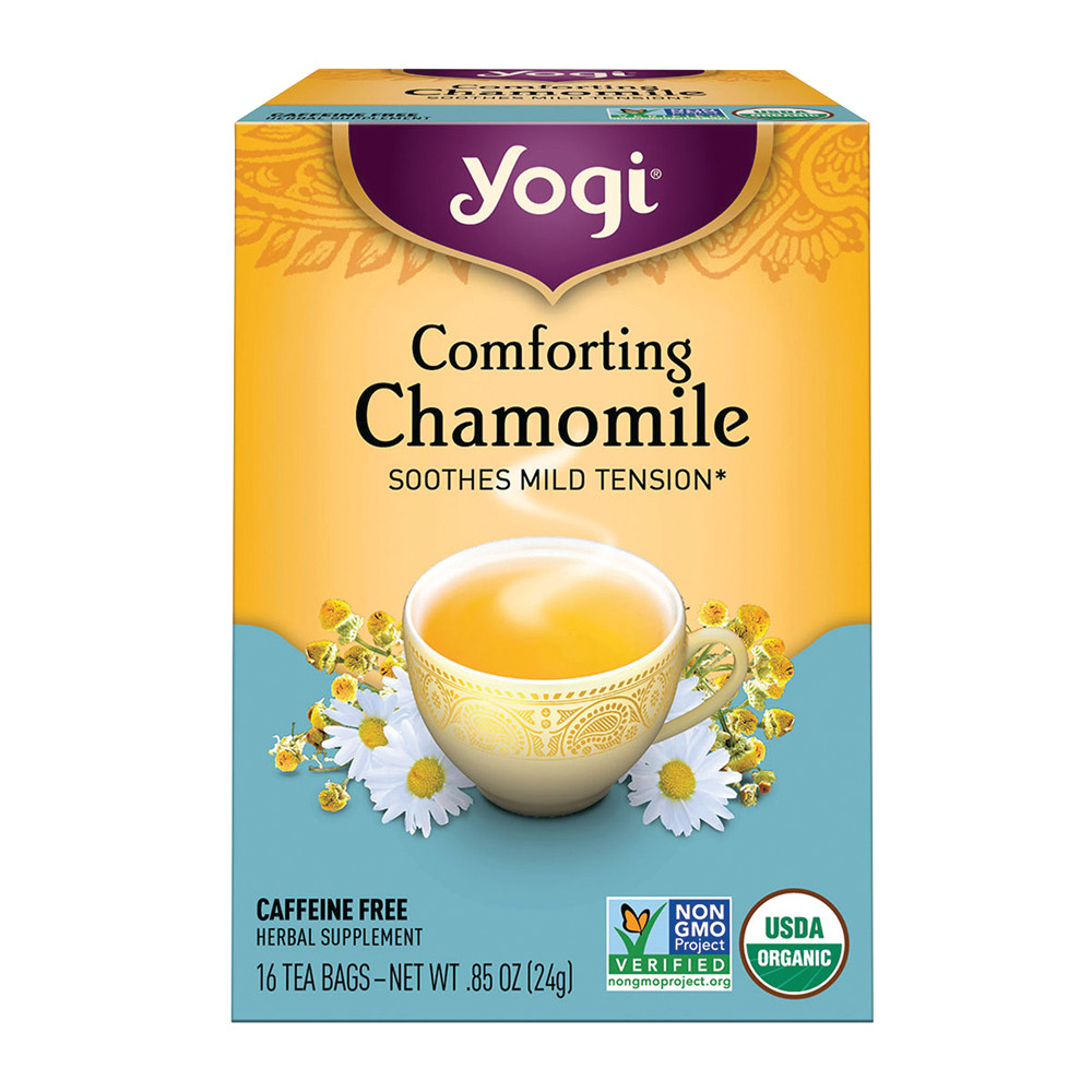 Yogi Tea Organic Chamomile 16 Count Box | Nassau Candy