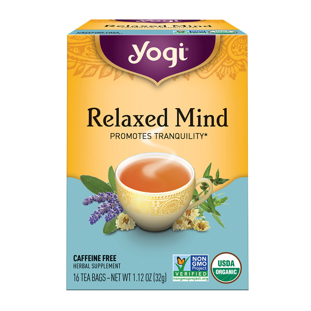 Yogi Tea Relaxed Mind 16 Ct Box | Nassau Candy