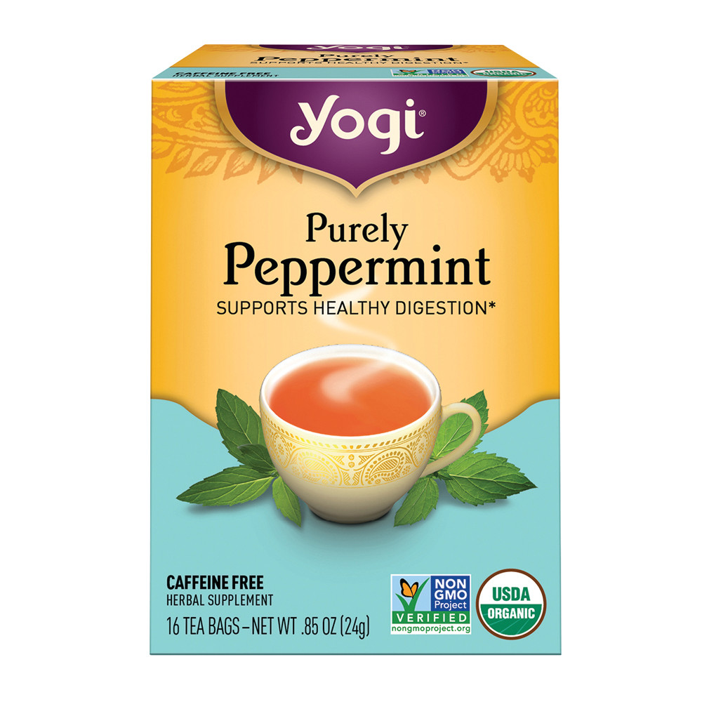 Yogi Tea Peppermint 16 Count Box | Nassau Candy