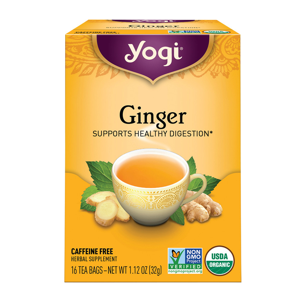 Yogi Tea Ginger 16 Count Box | Nassau Candy