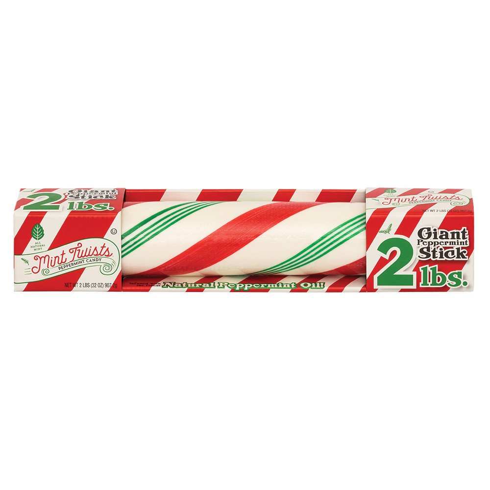 Atkinson Giant Peppermint Stick 2 Lb | Nassau Candy