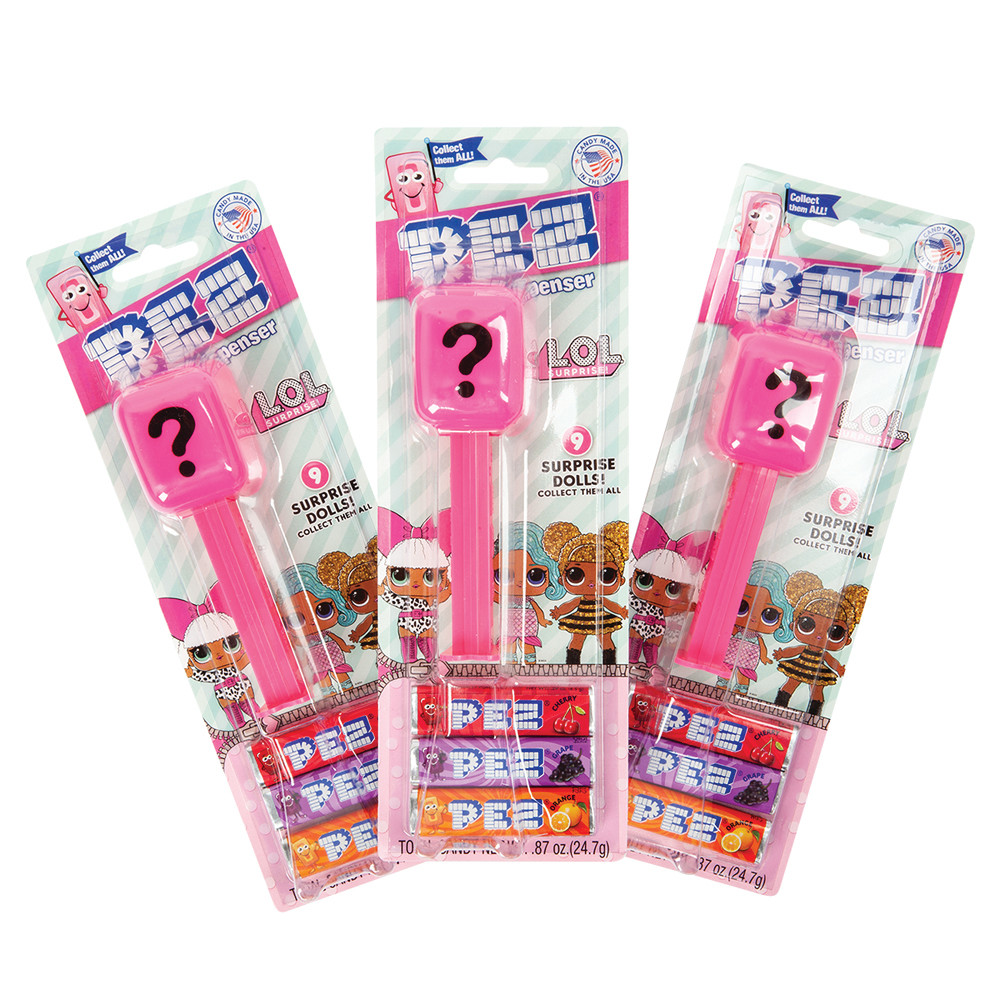PEZ LOL Surprise Assortment Blister Pack | Nassau Candy