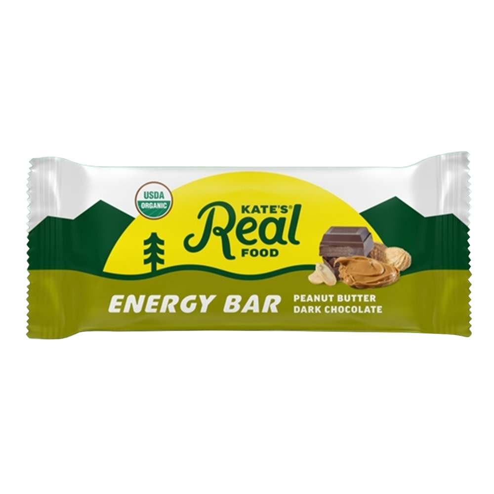Kate's Real Food Peanut Butter Dark Chocolate 2.2 oz Bar | Nassau Candy