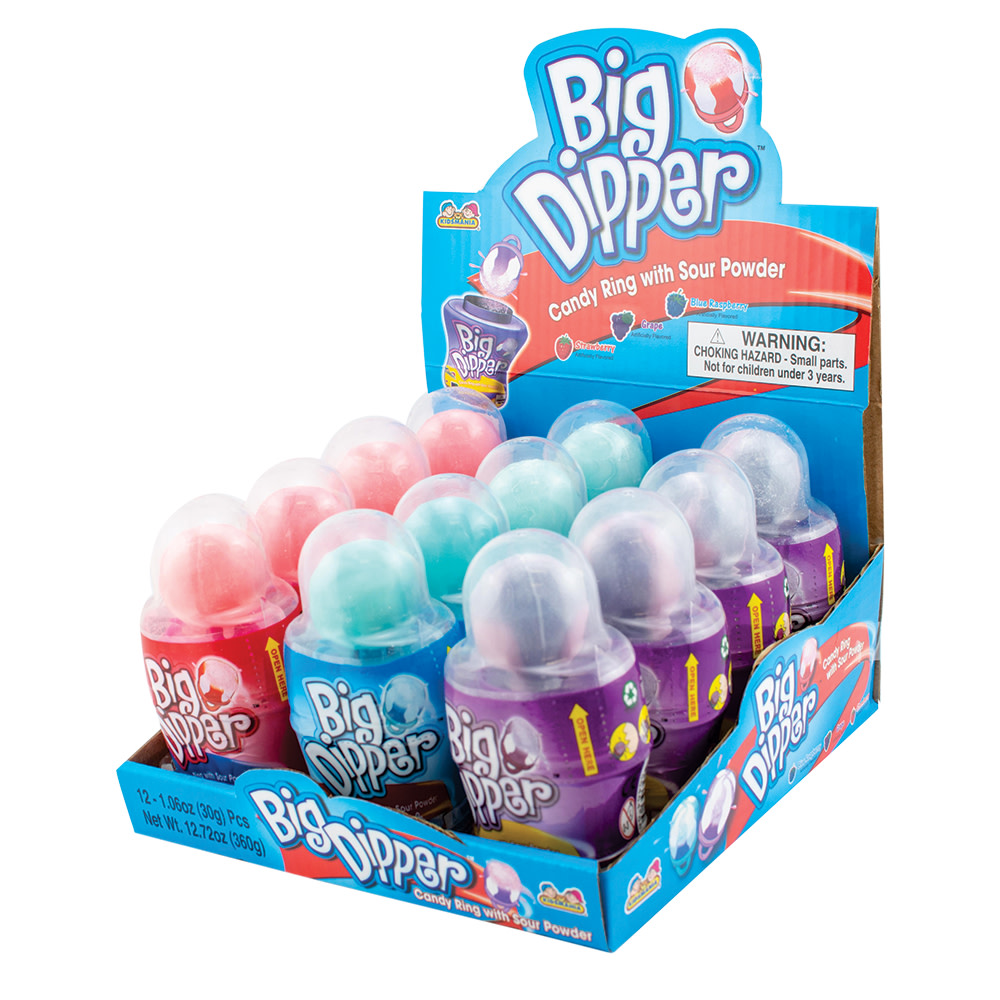 Big Dipper Candy Ring with Sour Powder 1.06 oz | Nassau Candy