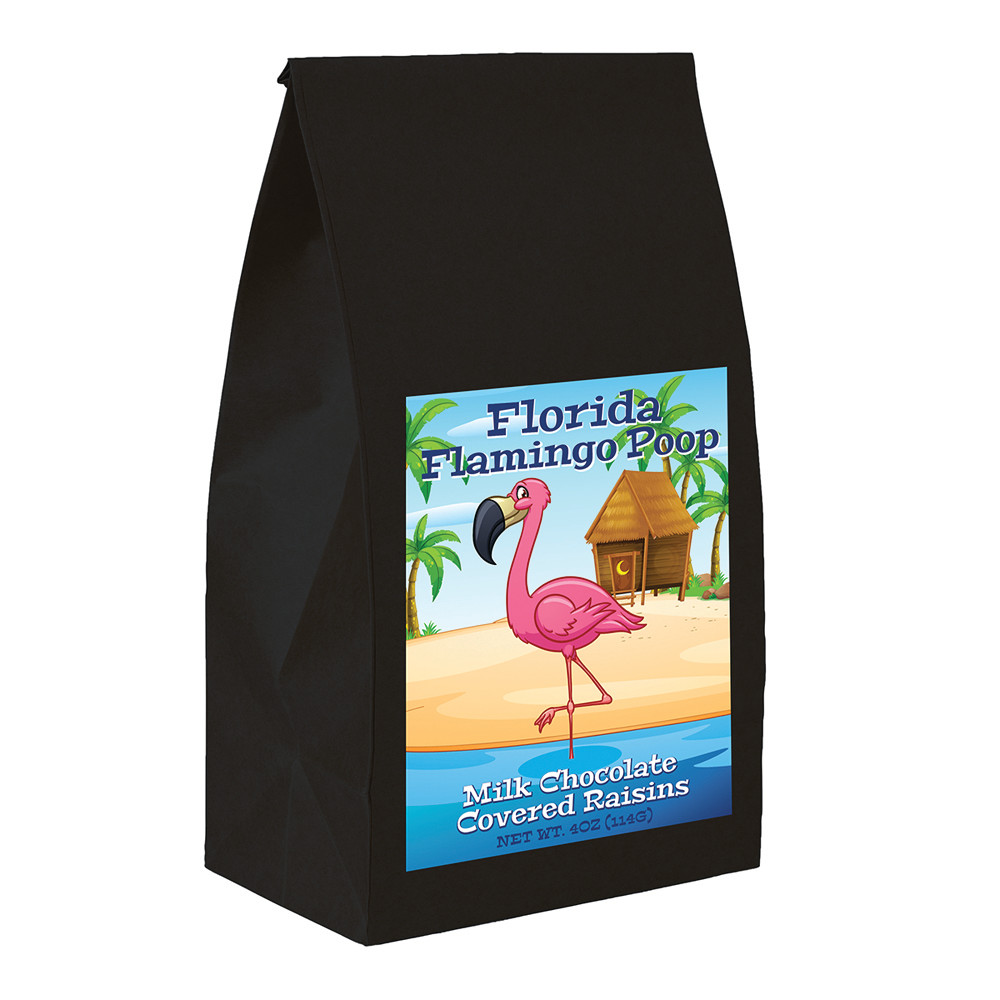 Amusemints Florida Flamingo Poop Covered Raisins | Nassau Candy