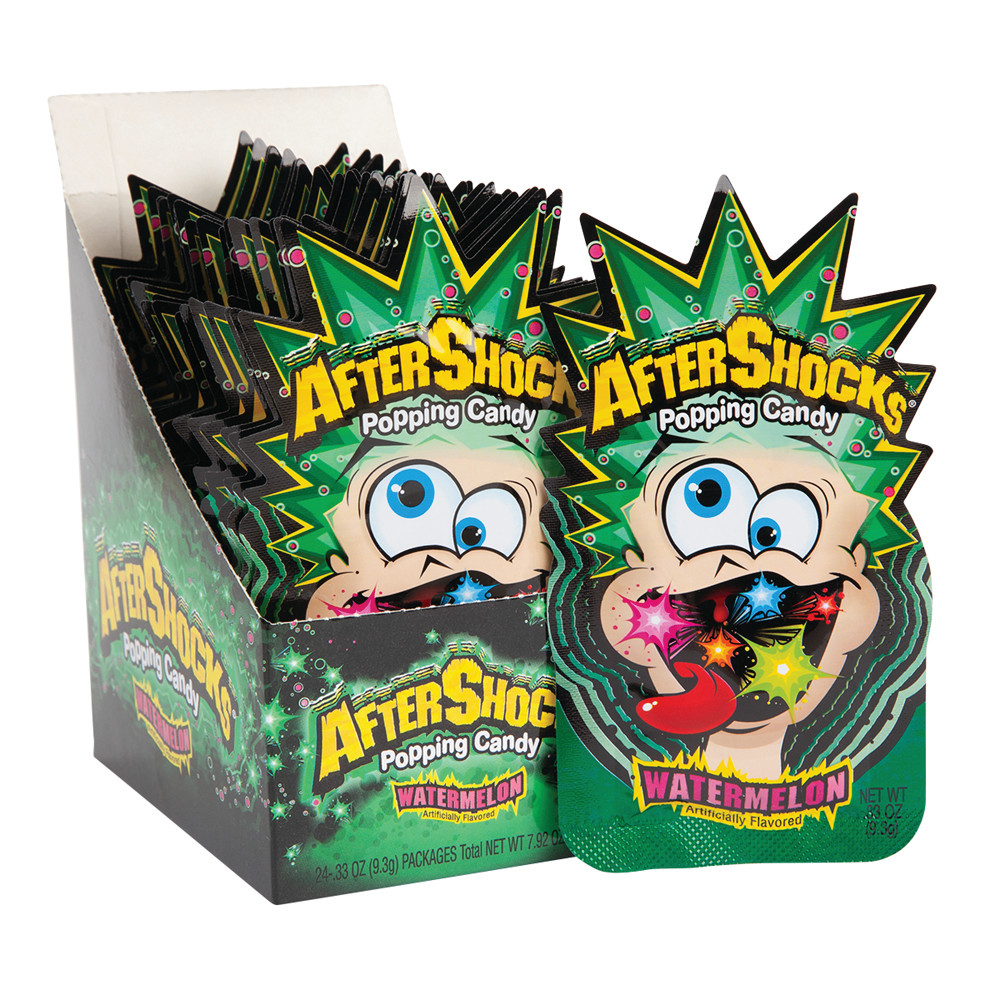 Aftershocks Watermelon Minis 0.33 oz | Nassau Candy