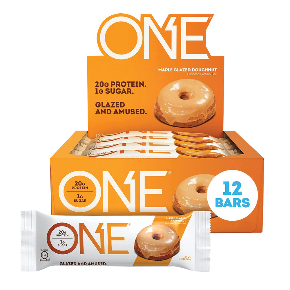 ONE Maple Glazed Donut 2.12 oz Bar | Nassau Candy