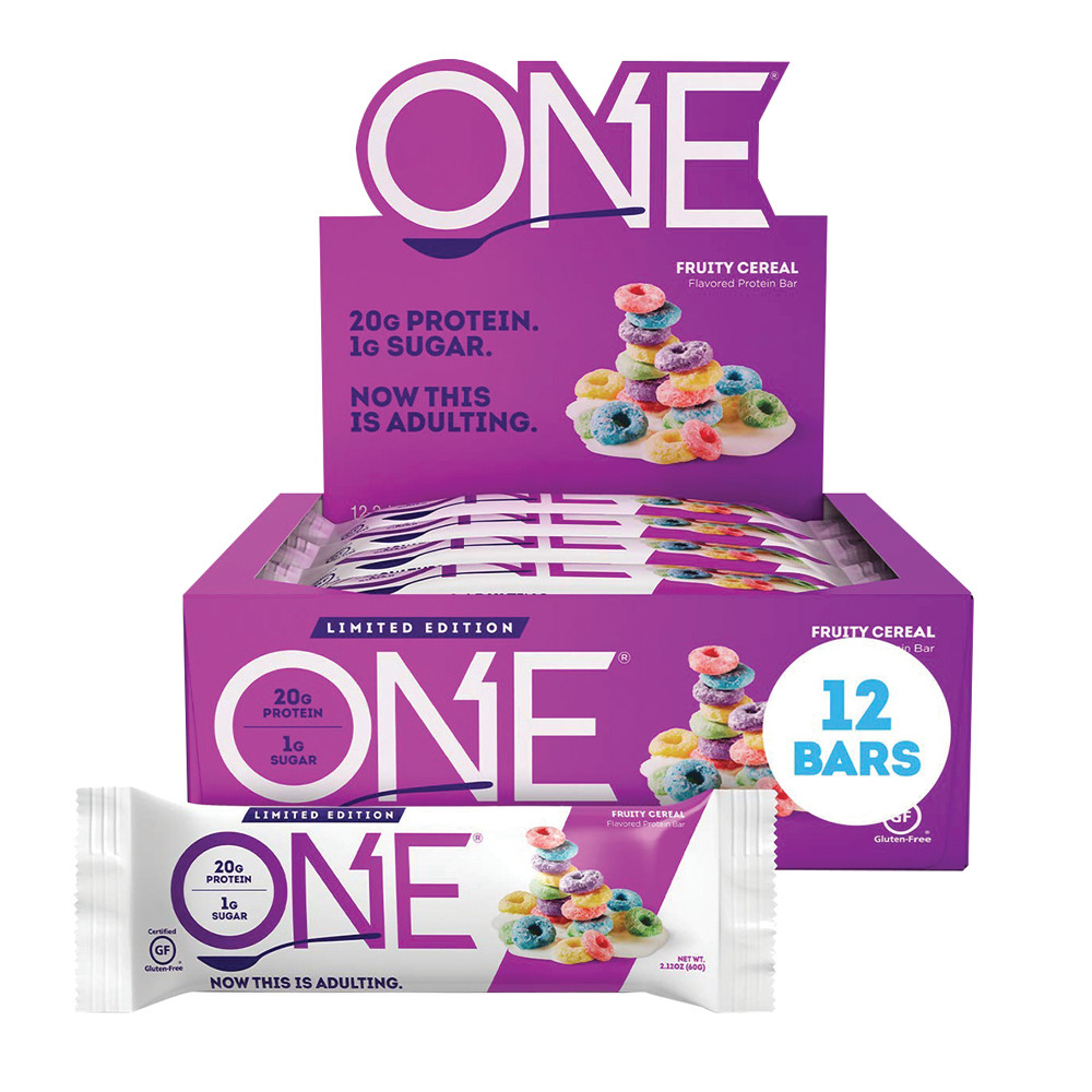 ONE Fruity Cereal 2.12 oz Bar | Nassau Candy