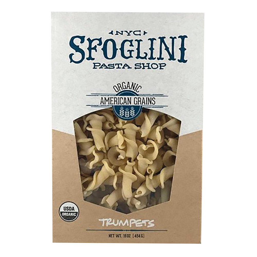 Sfoglini Pasta Organic Durum Semolina Trumpets 16 oz Box | Nassau Candy