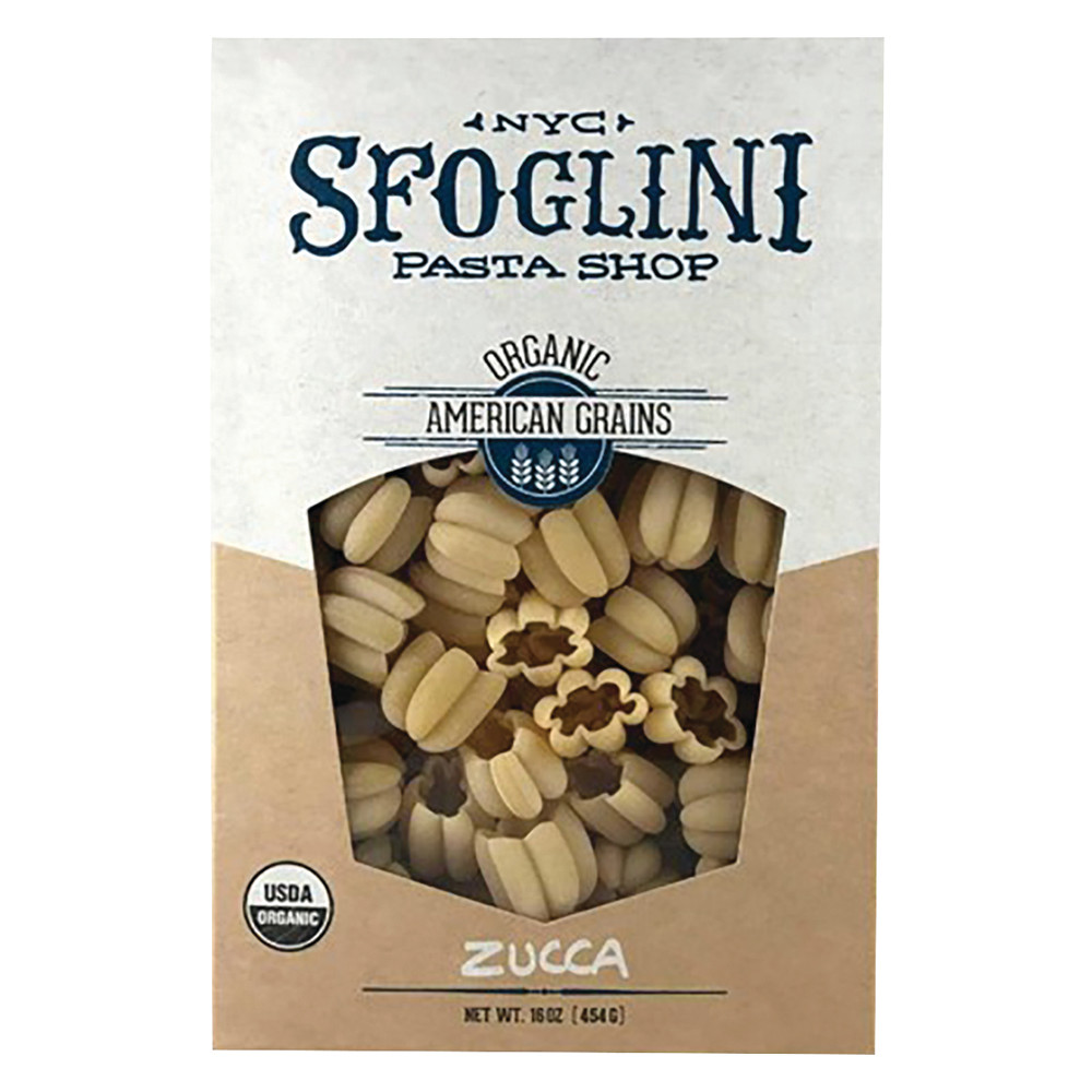 Sfoglini Pasta Organic Durum Semolina Zucca 16 oz Box | Nassau Candy