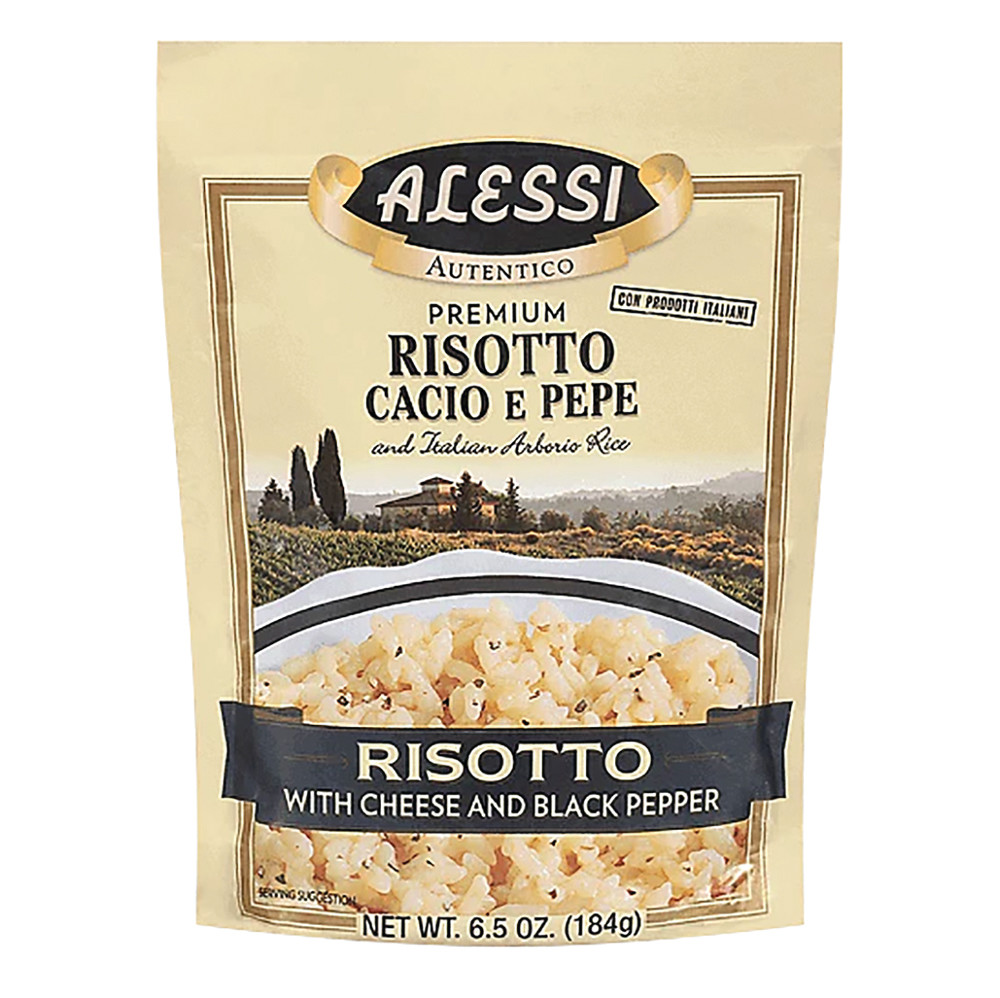 Alessi Risotto With Cheese And Black Pepper 6.5 oz | Nassau Candy