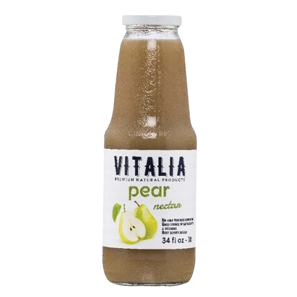 Vitalia Pear Nectar 34 oz Bottle | Nassau Candy
