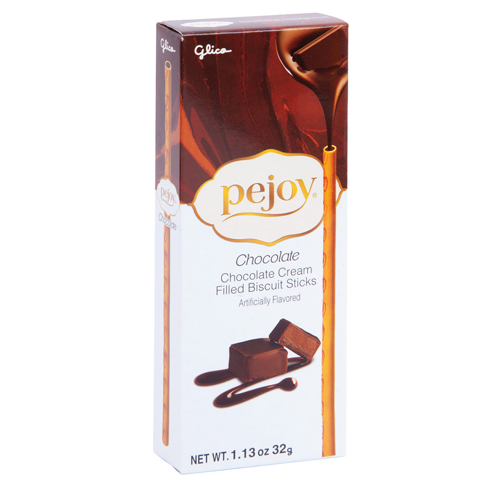 Pejoy Chocolate Cookie Sticks 1.13 oz Box | Nassau Candy