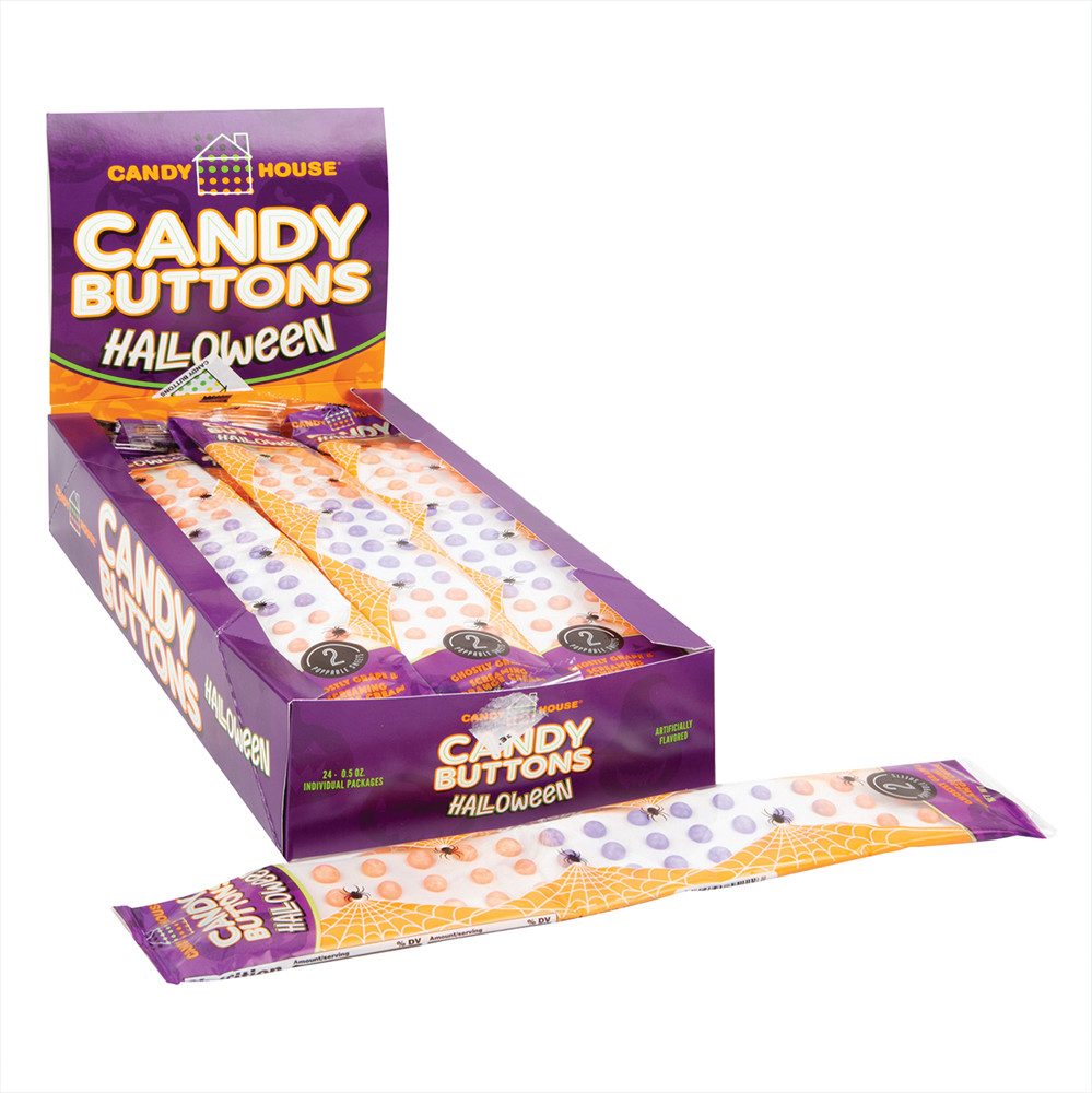 Halloween Candy Buttons 0.5 oz | Nassau Candy