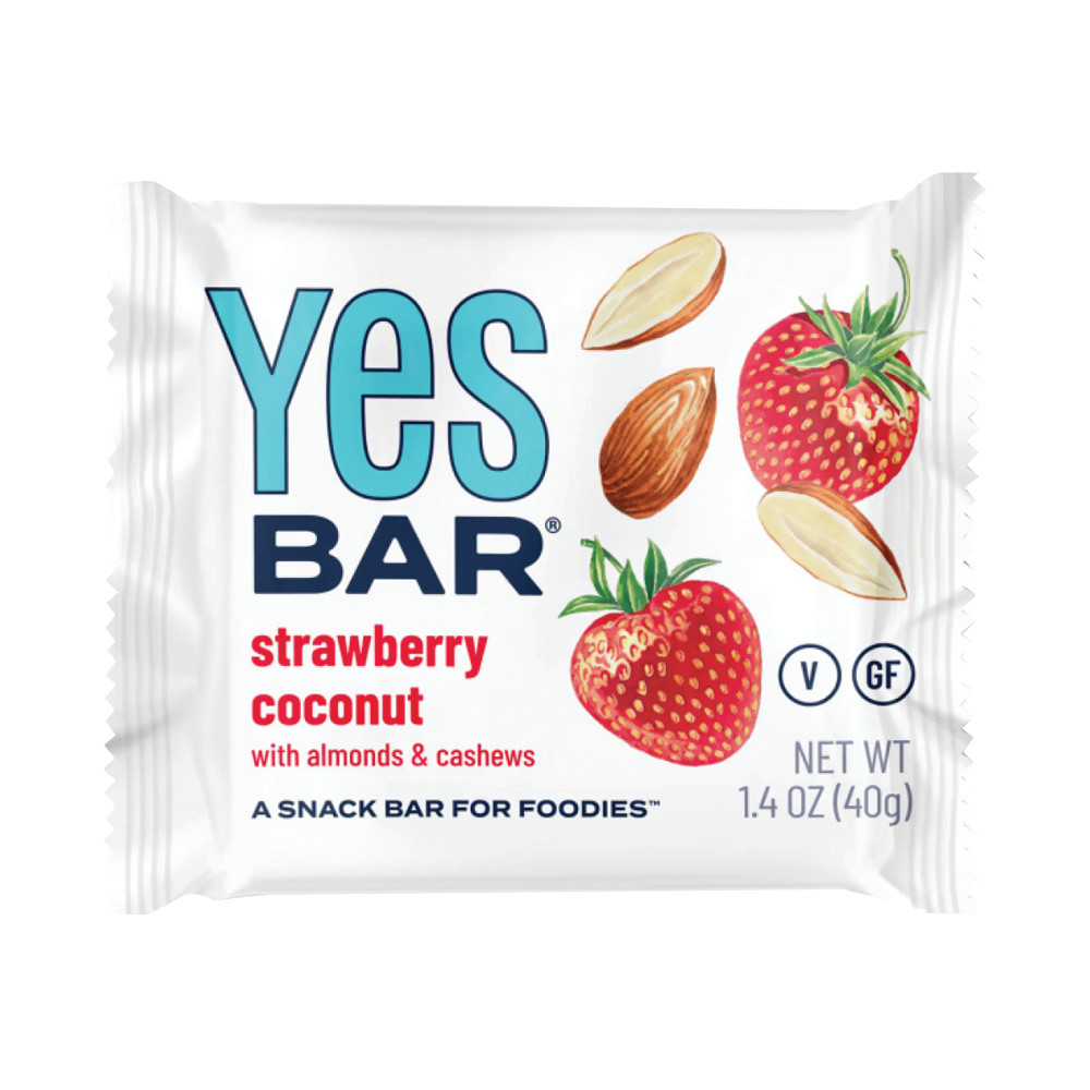 Yes Bar Strawberry Coconut 1.4 oz | Nassau Candy