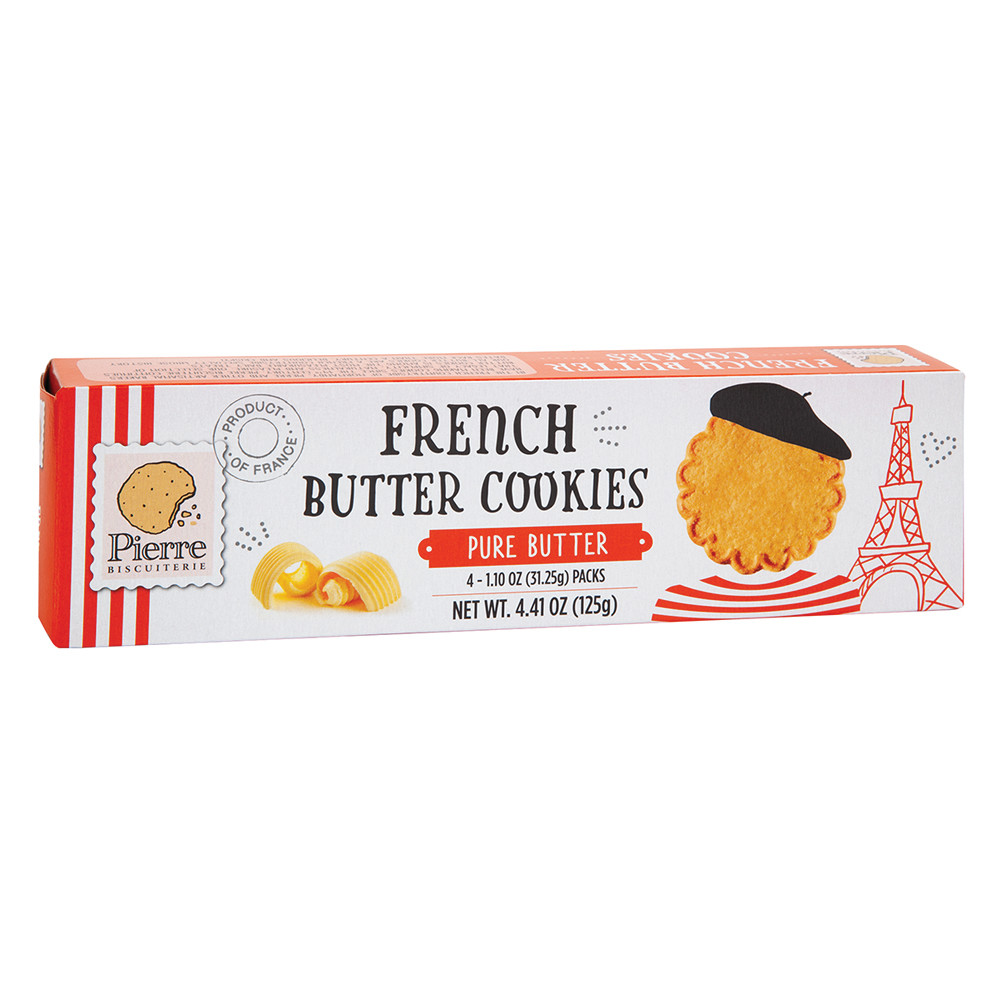 Pierre French Butter Cookies 4.41 oz Box | Nassau Candy